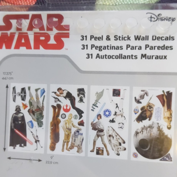 Star Wars | Wall Decor | Star Wars Wall Decals | Poshmark